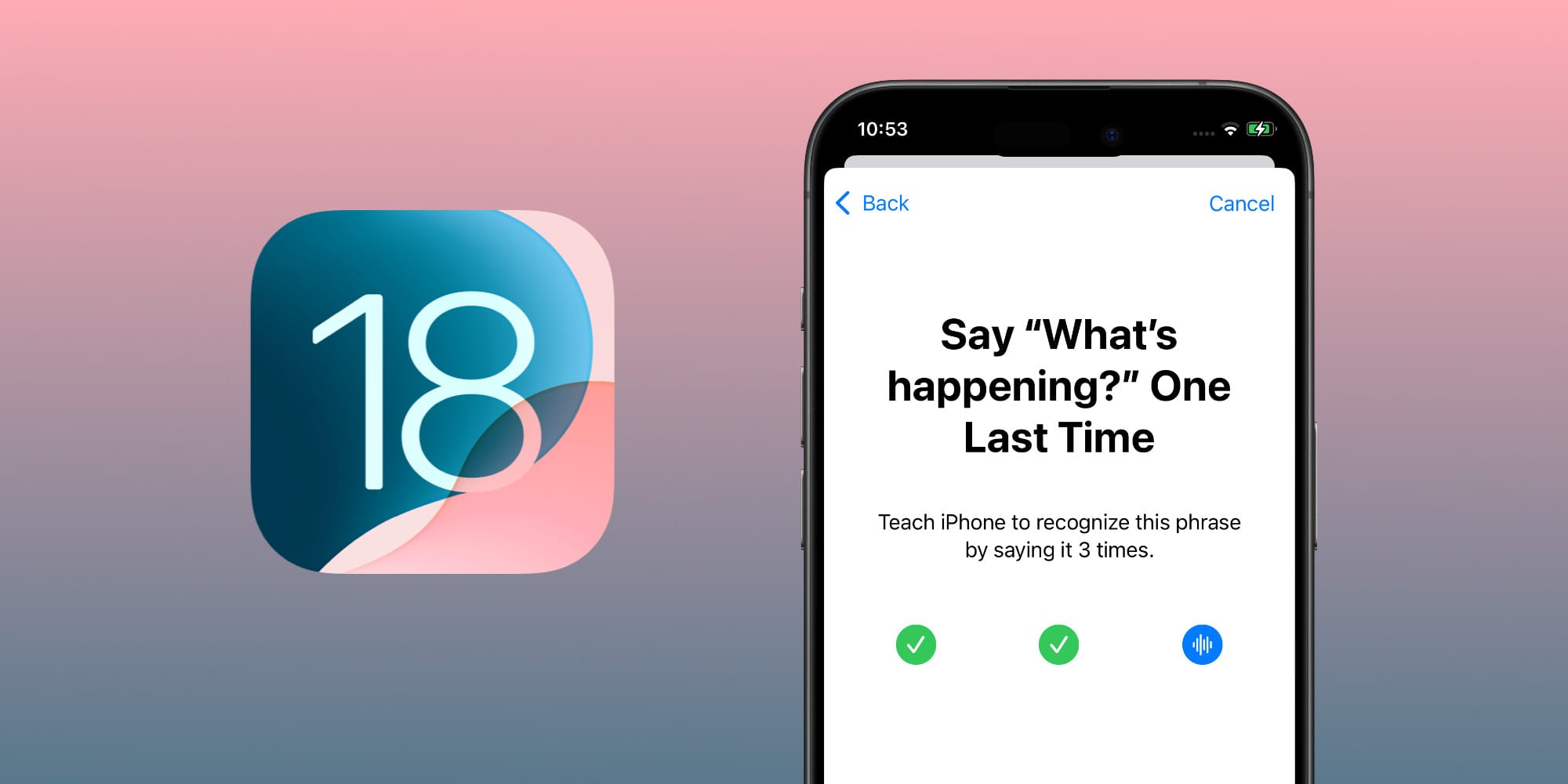Skip Saying “Siri” or “Hey Siri” with Vocal Shortcuts