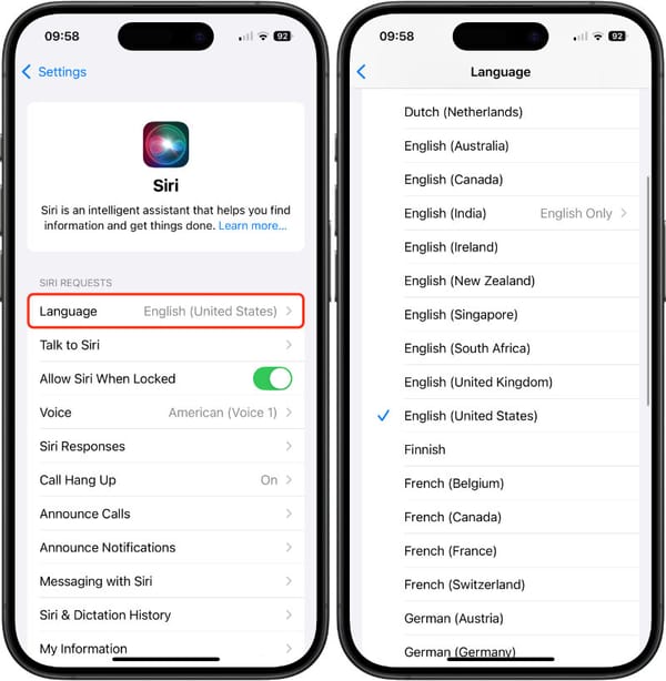 How to Change Siri’s Voice and Language